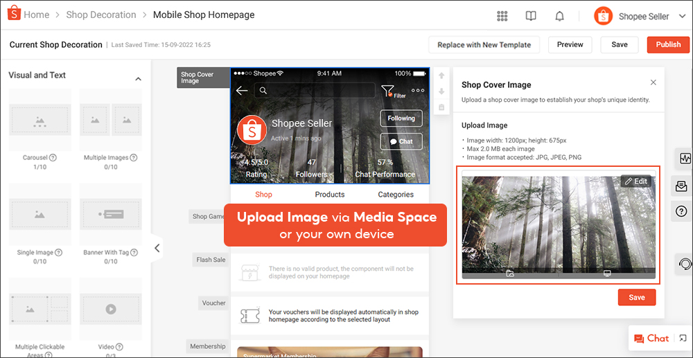 Basic Shop Decoration | Shopee SG Seller Education Hub