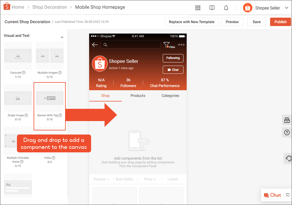 Basic Shop Decoration | Shopee SG Seller Education Hub