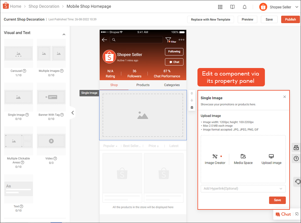 Basic Shop Decoration | Shopee SG Seller Education Hub