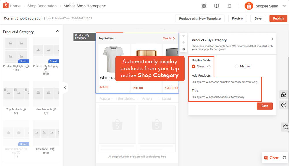 Basic Shop Decoration | Shopee SG Seller Education Hub