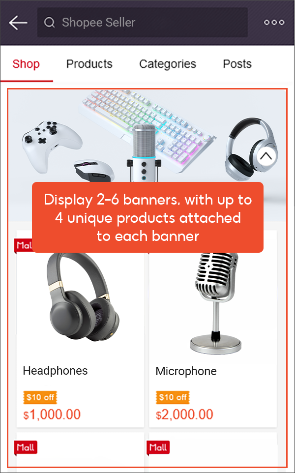 Basic Shop Decoration | Shopee SG Seller Education Hub