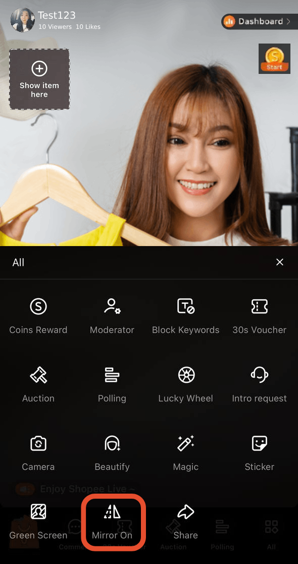 Shopee Live advanced tools | Shopee SG Seller Education Hub