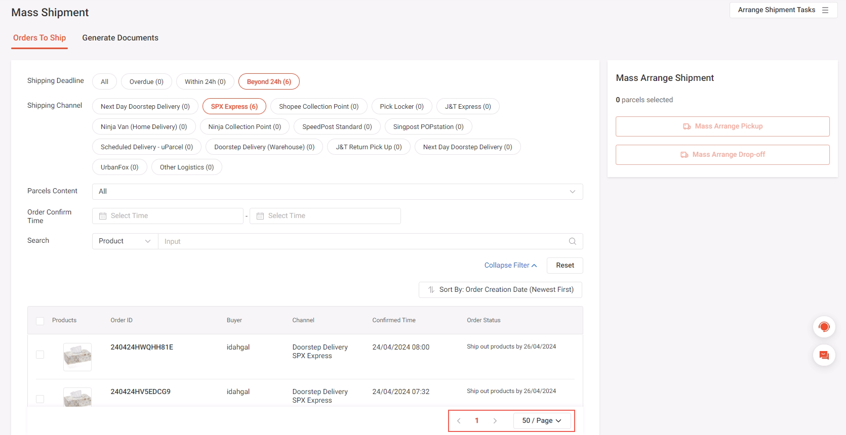 Mass ship with SSL partners | SG Seller Education [Shopee]