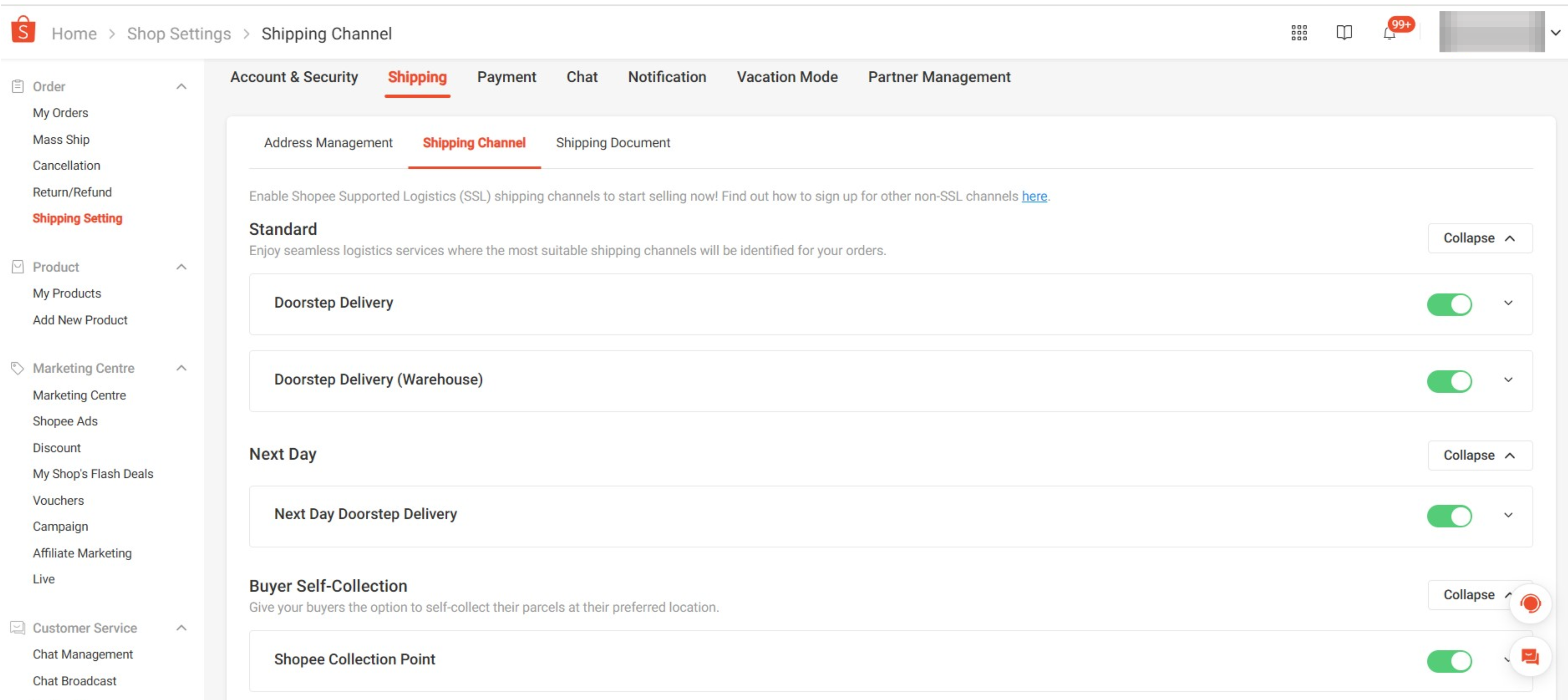 Pick up Service Criteria for Local Shopee Supported Logistics Channels ...