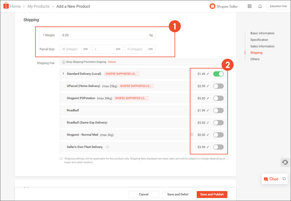 Overview of Shopee Supported Logistics | Shopee SG Seller Education Hub