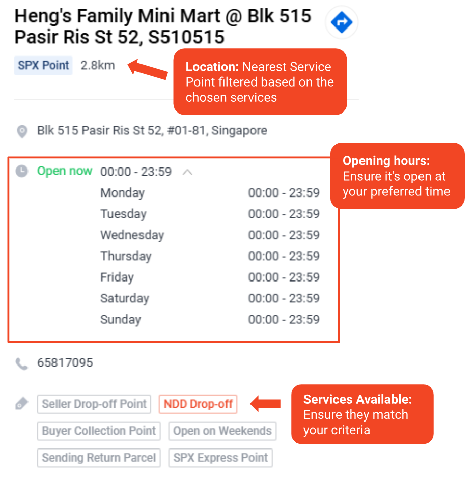 Step-by-Step Guide on Locating SPX Express Service Points