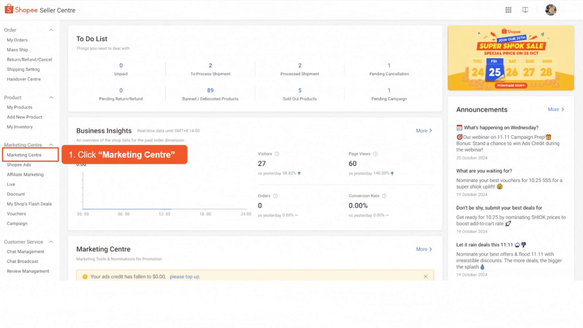 New User Free Gift Campaign | SG Seller Education [Shopee]